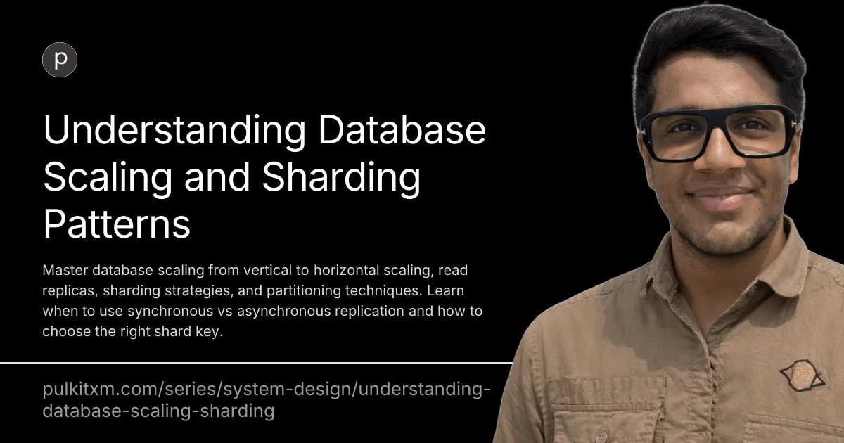 Understanding Database Scaling and Sharding Patterns